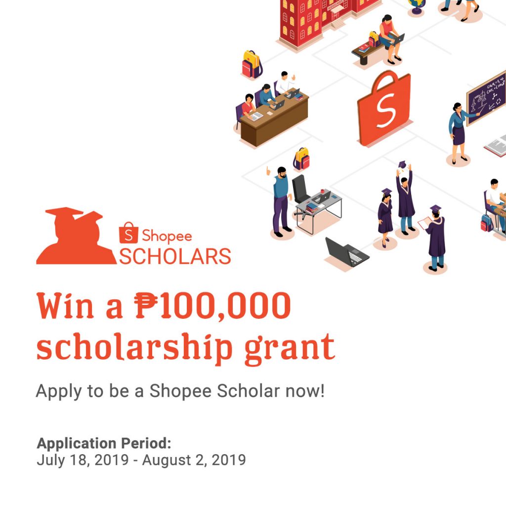 Shopee Launches Shopee Scholars Program this July 2019 | Shopee PH Blog ...